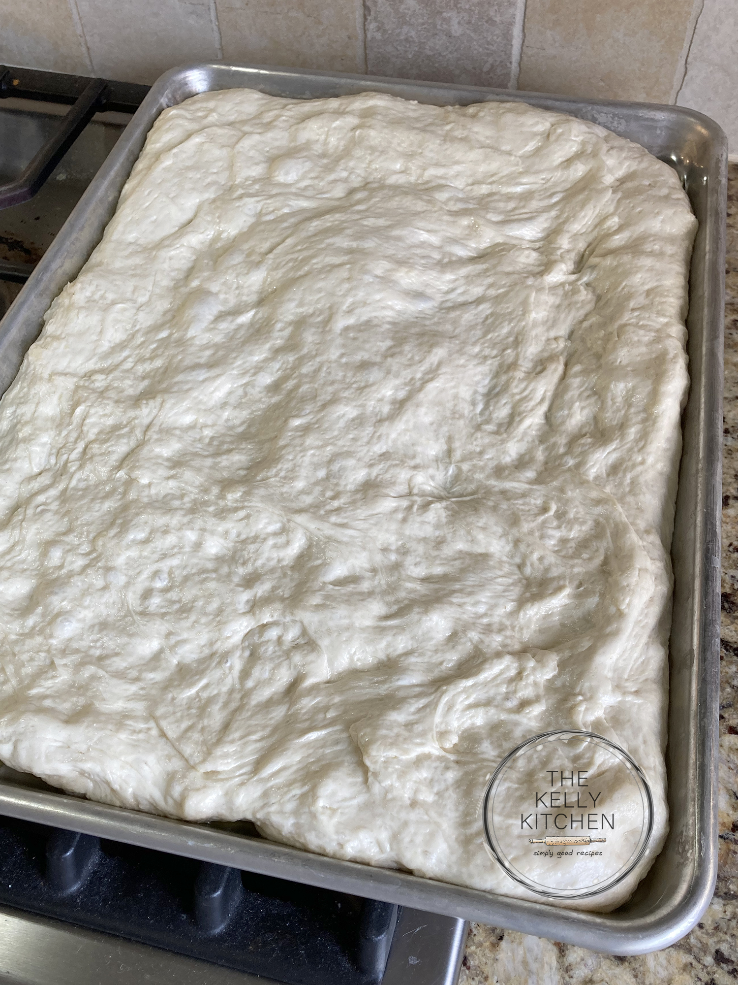 Sicilian Pizza Dough - THE KELLY KITCHEN