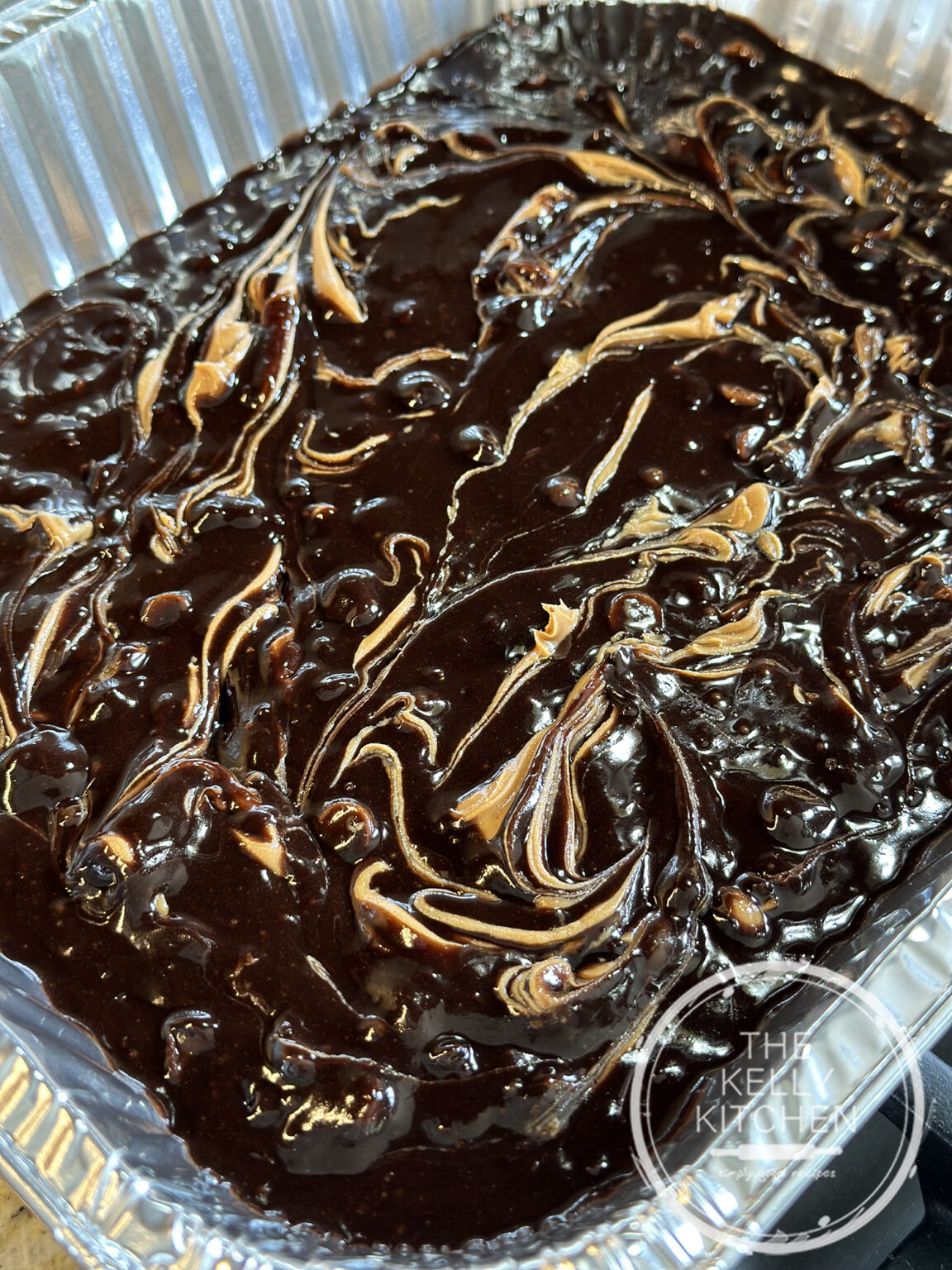 Peanut Butter Brookies - THE KELLY KITCHEN