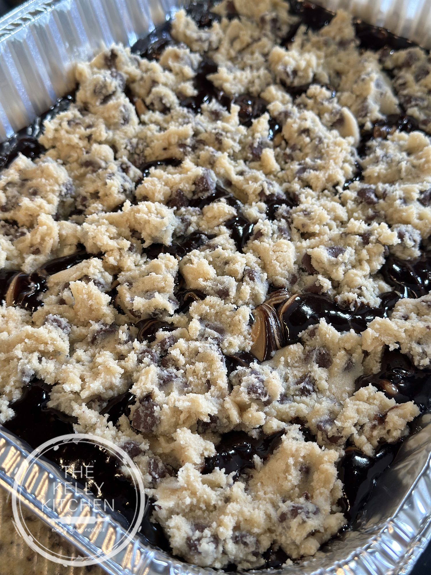 Peanut Butter Brookies - THE KELLY KITCHEN