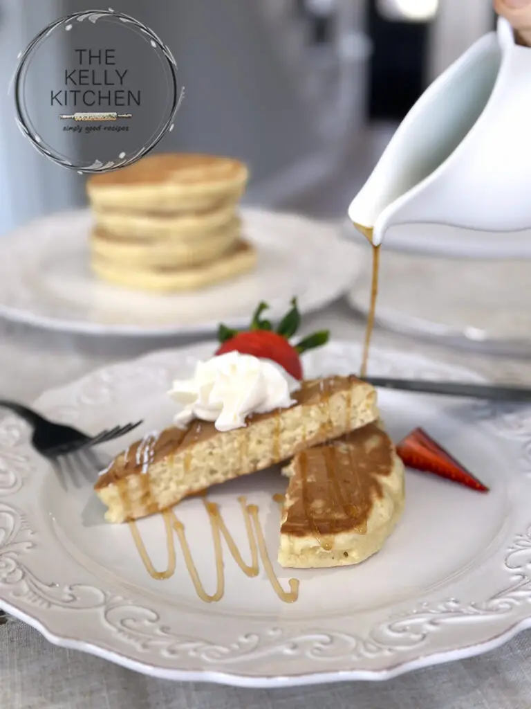 Big Fluffy Pancakes - THE KELLY KITCHEN
